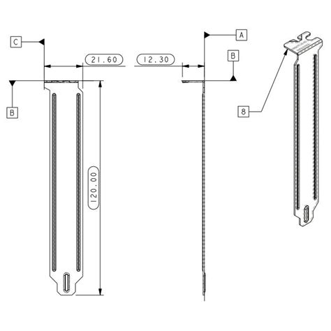 Supermicro MCP 120 00110 0N 4U PCIe I O Bracket For Chassis CSE 848UTS R4800P Wiredzone