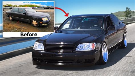 Building A Yakuza Inspired Lexus Ls400 Youtube