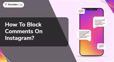 How To Block Comments On Instagram