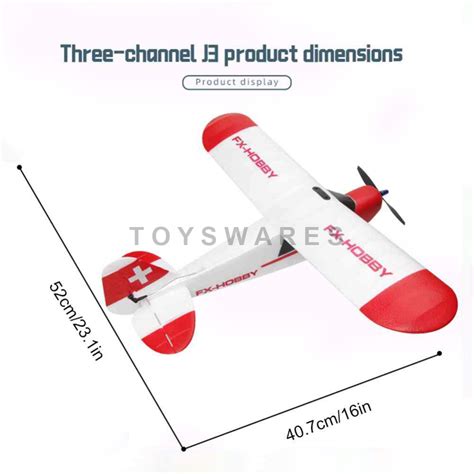 Remote Control Flying Model Plane 3ch Outdoor Remote Control Plane With Six Axis Gyroscope Fixed