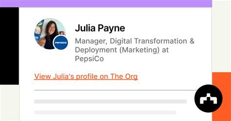 Julia Payne Manager Digital Transformation And Deployment Marketing