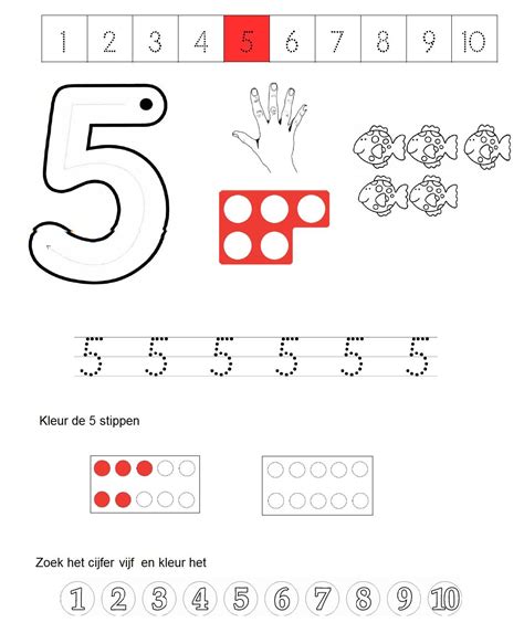 Werkblad Cijfer Cijfers Leren Werkbladen Schrijflessen My Xxx Hot Girl