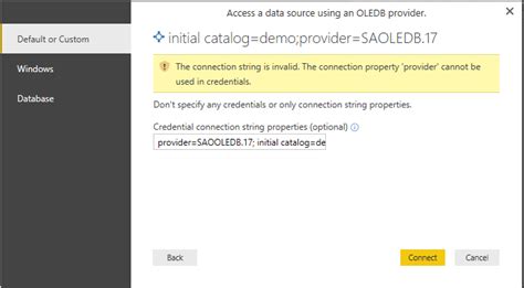 HodentekMSSS Problem Connecting To SQL Anywhere To Power BI Using OLE DB