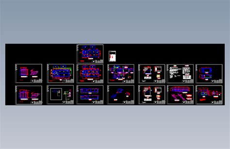某食品废水处理工程图纸 AutoCAD 2007 模型图纸下载 懒石网