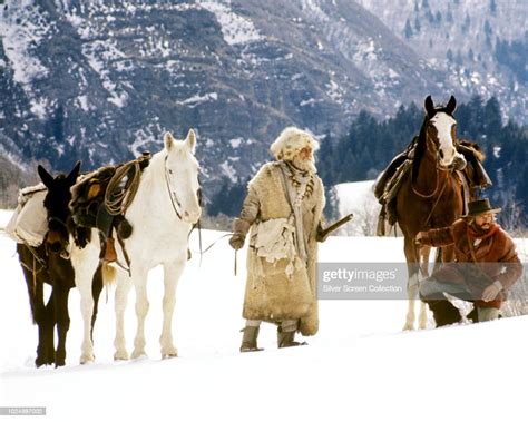 Actors Robert Redford As Jeremiah Johnson And Will Geer As Bear Claw