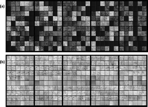 Electroluminescent Image Of Two Pv Modules A Modules Located In A