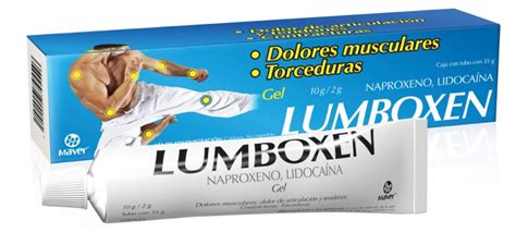 Naproxenolidocaina 10g2g Gel Lumboxen Farmapronto