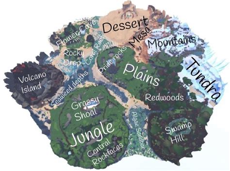 I Tried To Label The New Map P Fandom