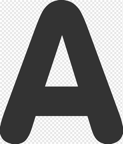 Bold Letter Alphabet Template