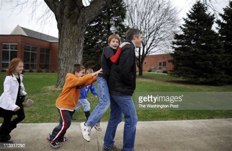 David Lantinga Jumps His Fathers Back Nick Lantinga A Sioux News Photo Getty Images