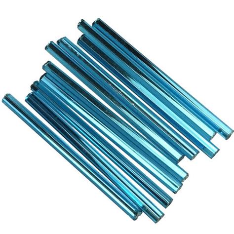 Aqua Silver Lined 35mm Bugle