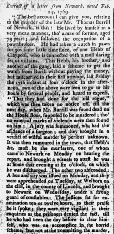 William Hebb Sr 1740 1769 Find A Grave Memorial