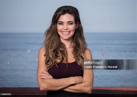 Amelia Heinle Poses During A Portrait Session At Grimaldi Forum On