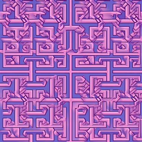 Premium Photo A Purple And Blue Background With A Pattern Of Intersecting Squares Generative Ai