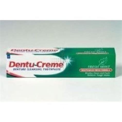 Three Packs Of Dentu Creme Denture Cleansing Toothpaste X 75ml Online