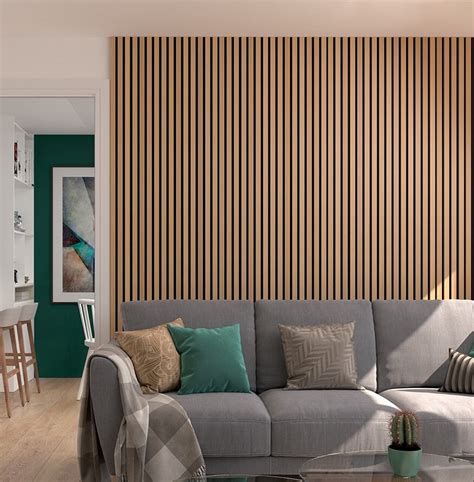 Immerse Oak Acoustic Wall Panelling At Express Doors Direct