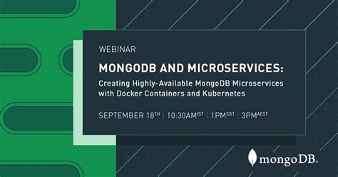 Mongodb On Linkedin Mongodb And Microservices Webinar