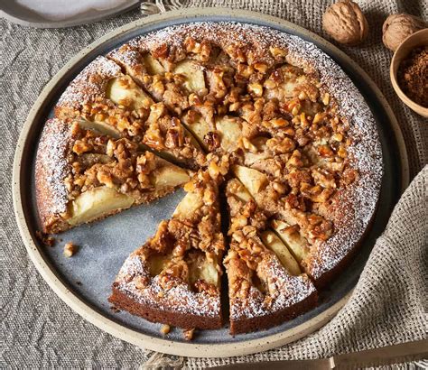 Einfaches Rezept Für Einen Schnellen Apfel Walnuss Kuchen