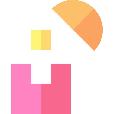 Enzyme Basic Straight Flat Icon