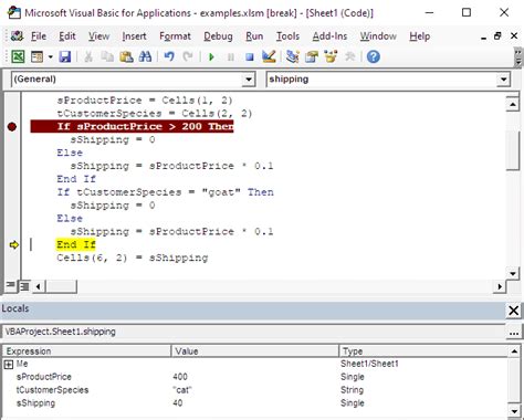 Logical Operators Programming With Excel Vba