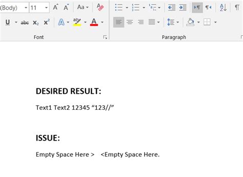 Javascript Inserting Content Control On Empty Spaces Stack Overflow