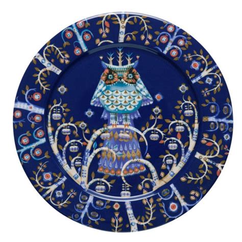 Iittala Taika Diskur 27 Cm Blue Bústoð