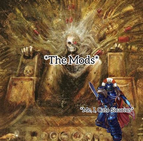 I Cato Sicarius Of The Esteemed Ultramarines Am Here To Request That