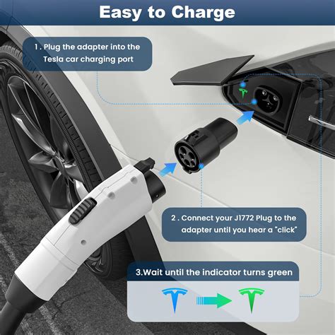 J1772 To Tesla Adapter 80a 240v Ac Tesla Charger