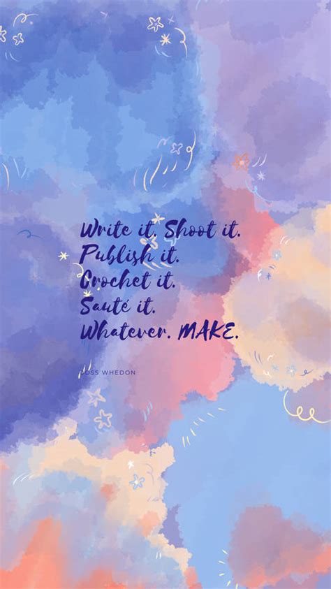 Download Free Make Motivational Quotes Aesthetic Wallpaper