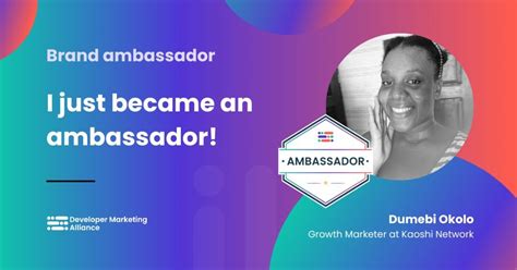 Dumebi Okolo On Linkedin Marketing Brand Thankyou Developer Opportunity Ambassador