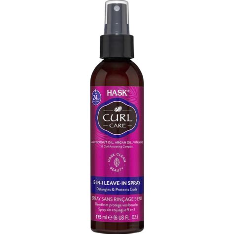 Hask Curl Care 5 In 1 Leave In Spray 175ml Woolworths Hask Curl Care 5 In 1 Leave In Spray 175ml Woolworths