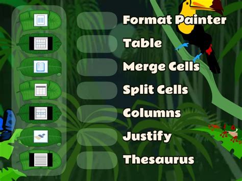 Ch6 Word Table And Mail Merge Match Up