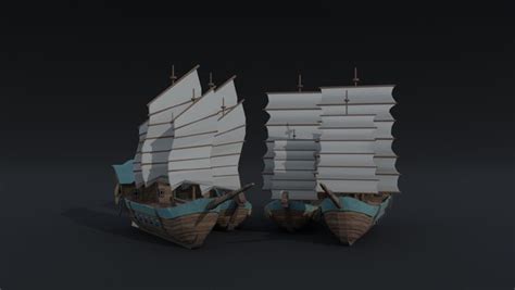 Pirate Ship Gltf Models For Download Turbosquid