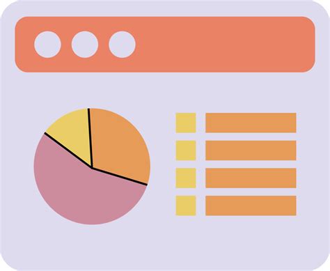 Illustration Graphic Chart Investment Icon Pie Chart Circle Marketing Infographic Growth