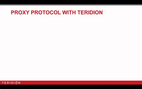 Proxy Protocol Teridion On Make A 
