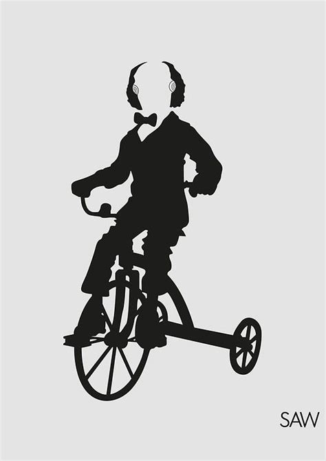 Saw Poster By Marco Ferruzzi Redbubble Saw Tattoo Black And White