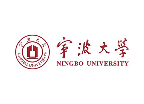 宁波大学校徽标志矢量图 花瓣网