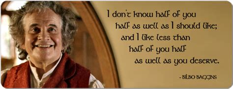 Bilbo Baggins Hobbit Quotes What Quotes Illustrate Bilbo Bagginss