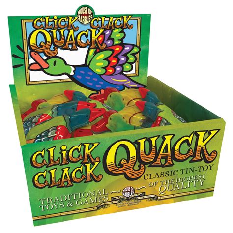 Click Clack Quacks Counter Display House Of Marbles Australia