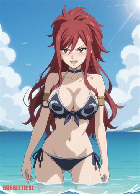 Rule 34 1girls Ai Assisted Ai Generated Anime Bikini Erza