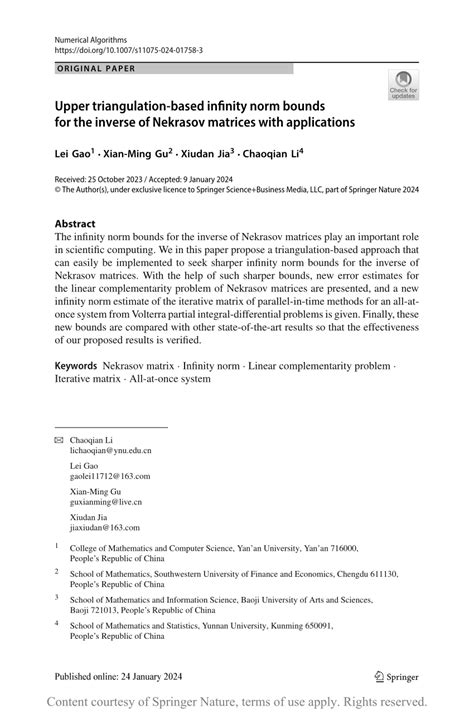 Upper Triangulation Based Infinity Norm Bounds For The Inverse Of Nekrasov Matrices With