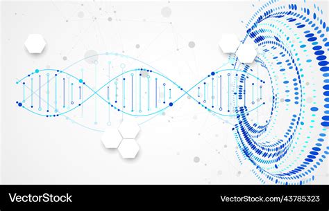 Halftone Theme Science Abstract Background Vector Image