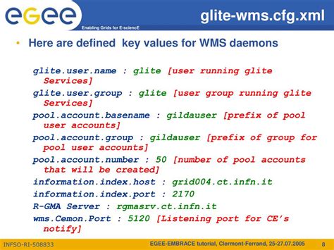 PPT Installation And Configuration Of GLite Resource Broker PowerPoint Presentation ID