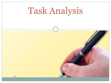 Ppt Task Analysis And Structure For Effective Instruction Powerpoint