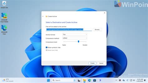 Ada Opsi Advanced Untuk File Compression Di Windows 11 Build 26040