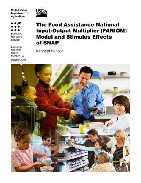Pdf The Food Assistance National Input Output Multiplier Faniom