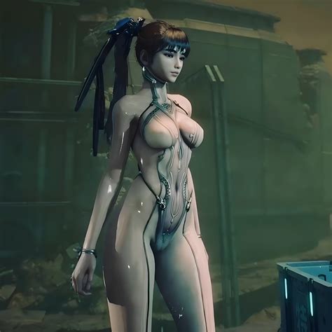 Eve Stellar Blade Stellar Blade Highres Official Art 1girl 3d