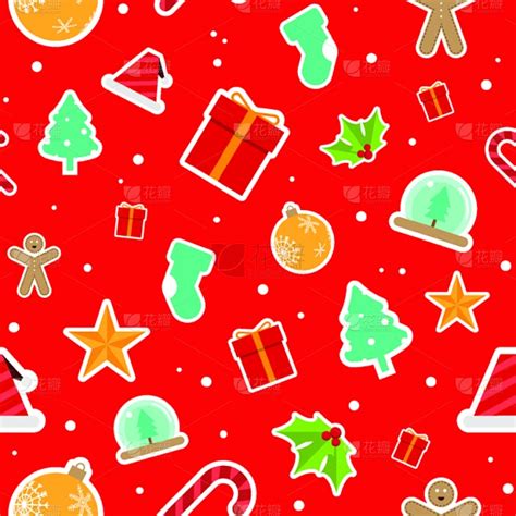 可爱的背景绘画插图矢量式样华丽的概念新年前夕球体素材 花瓣网