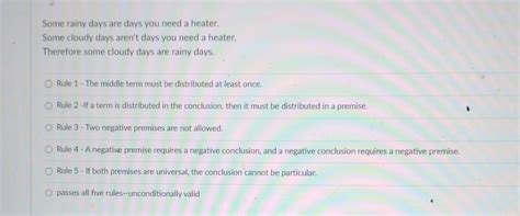 reconstruct the form of the following argument and