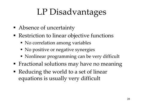Ppt Optimization Introduction To Linear Programming Powerpoint Presentation Id 5580074